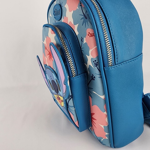 Bioworld | Bags | Rare Disney Stitch 3d Stitch Mini Backpack | Poshmark